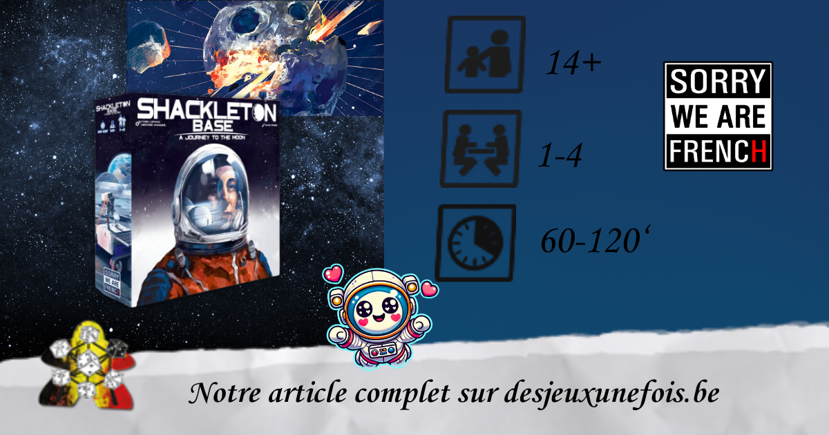 Shackleton Base : a Journey to the Moon - Des Jeux Une Fois